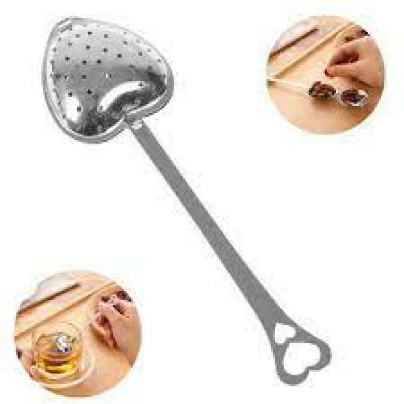 Infusor para Chá com Formato de Coração de Inox - Mimo Style